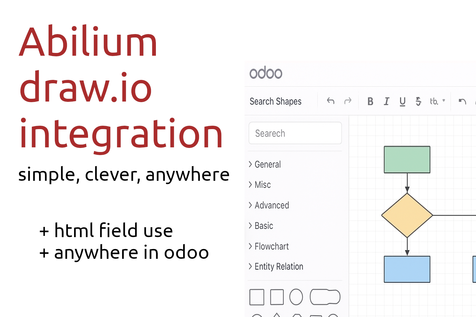 Odoo draw.io Integration - Perfekt für Ihre Dokumentation
